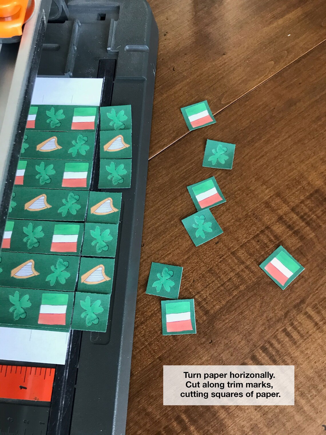 St Patricks Day Craft Printable Paper Quilt Kit St Paddys Day Art ...