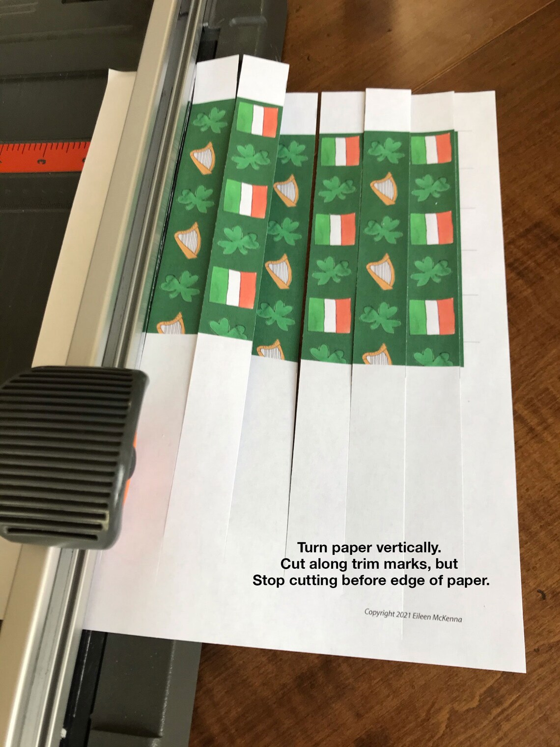 St Patricks Day Craft Printable Paper Quilt Kit St Paddys Day Art ...