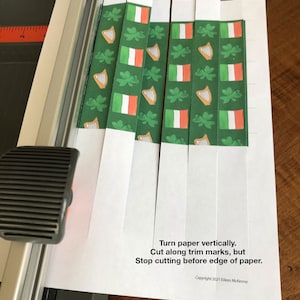 St Patricks Day Craft Printable Paper Quilt Kit St Paddys Day Art ...