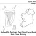 Printable Ireland St. Patrick's Day Coloring Pages Make a Coloring Book ...