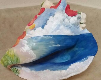 Hand painted shells | Etsy