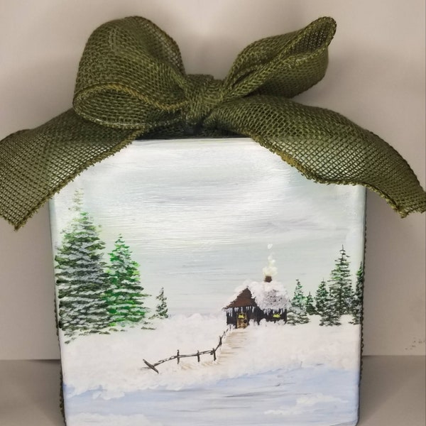 Painted Glass Blocks - Etsy