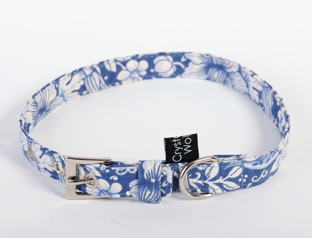Small Dog Collar, Pretty Collar, House Collar, Puppy Collar,recycled ...