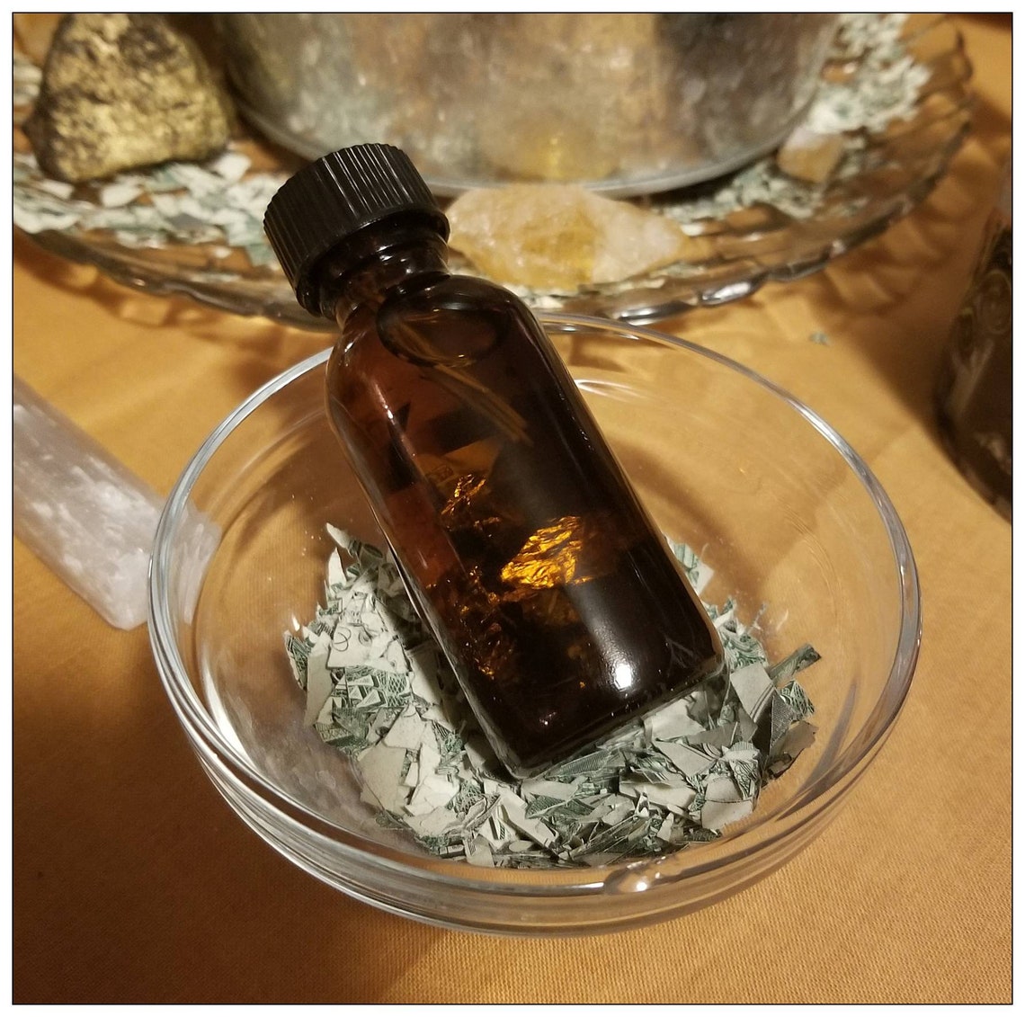 Money Oil Made With REAL Money Hoodoo Conjure Oil - Etsy