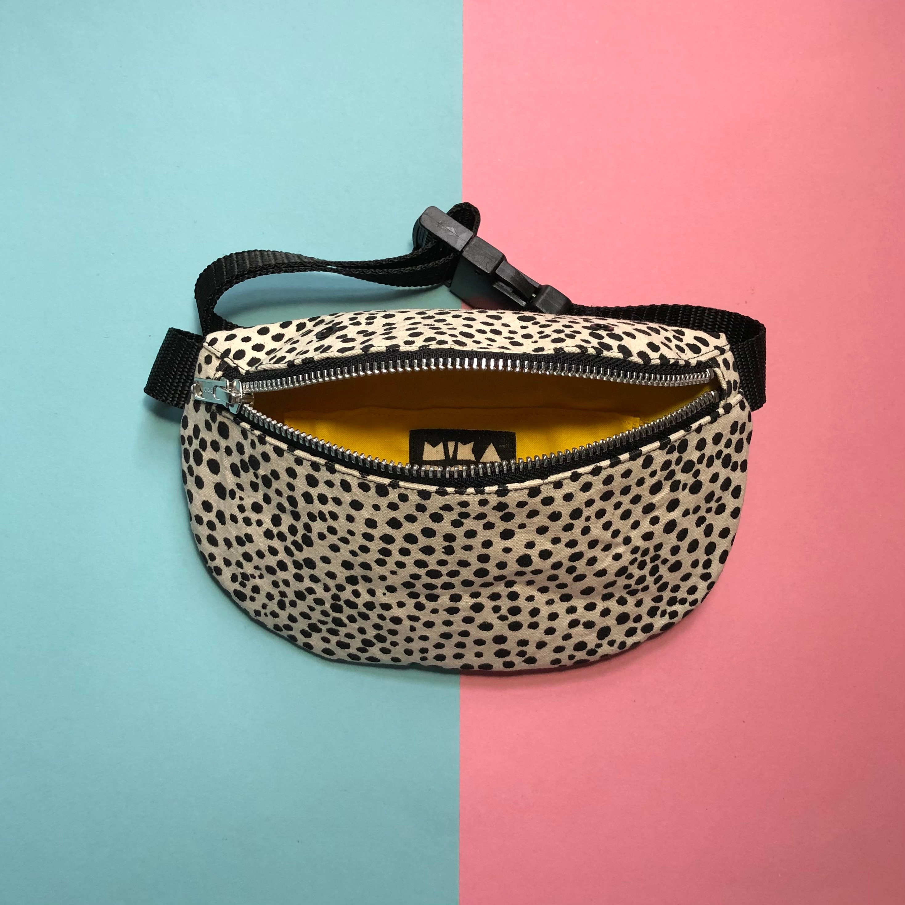 Screen Printed Canvas Bum Bag - Etsy