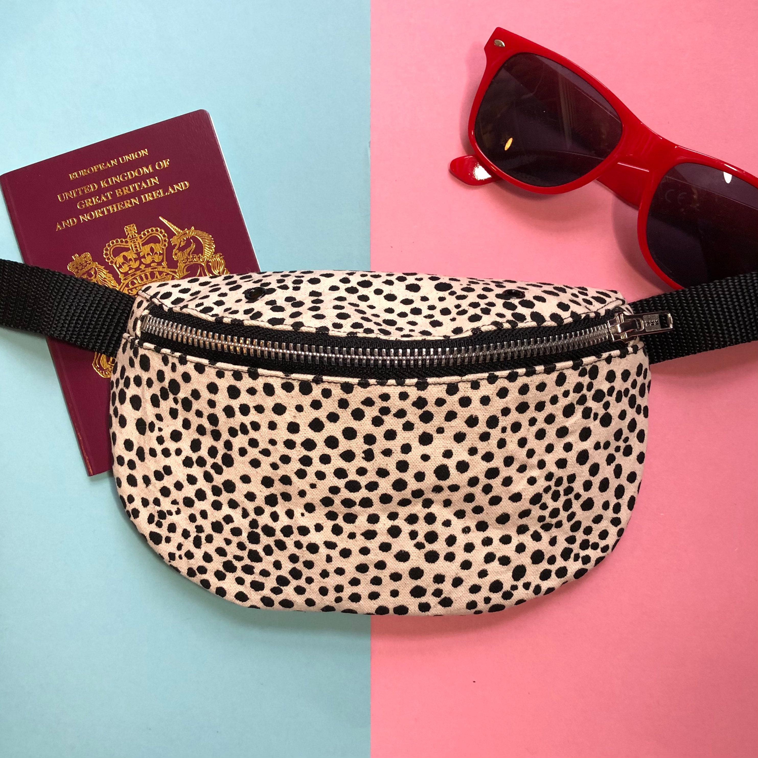 Screen Printed Canvas Bum Bag - Etsy