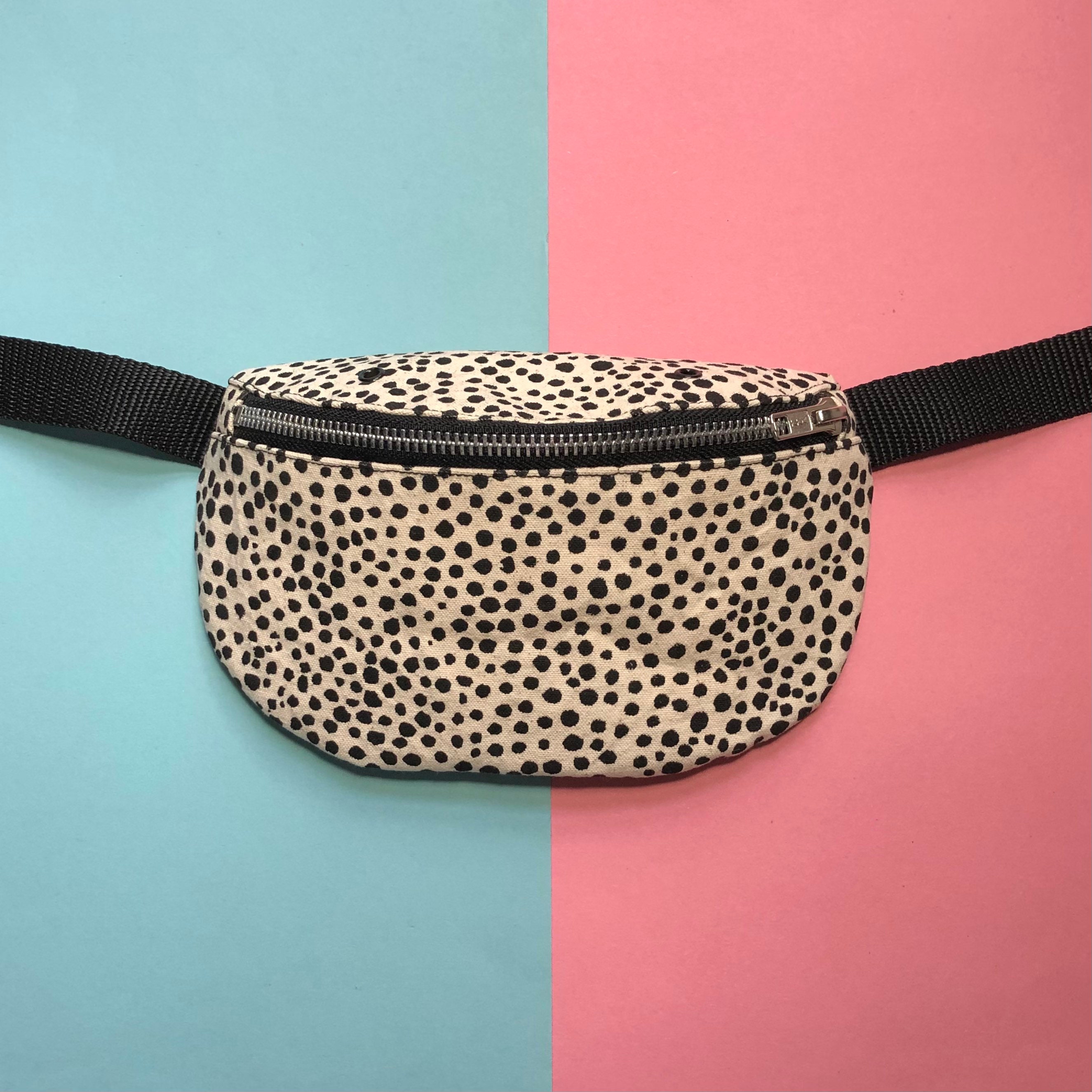 Screen Printed Canvas Bum Bag - Etsy