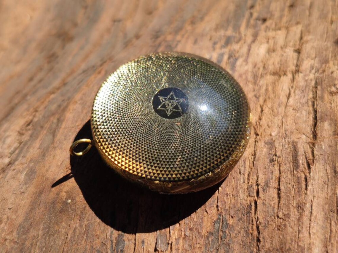 Merkaba Orgonite Torus Fractal Tesla Coil Holographic - Etsy