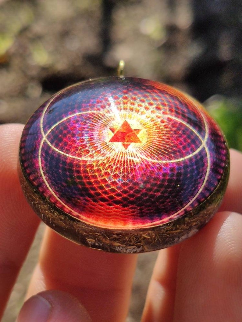 Merkaba Orgonite torus fractal Tesla coil Holographic - Etsy Italia
