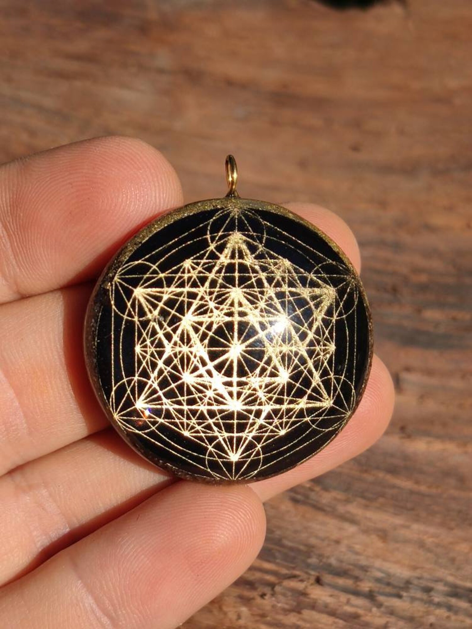 Metatron Cube Orgonite Tesla Coil Holographic Visual | Etsy