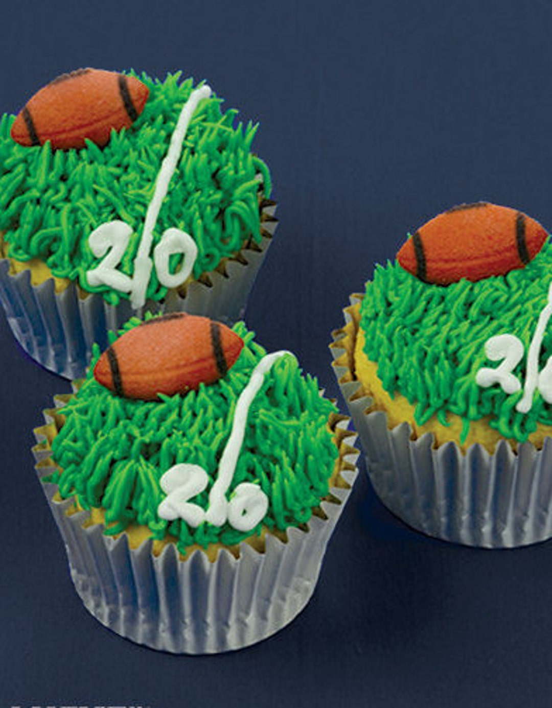 Edible Football Toppers 24 - Etsy