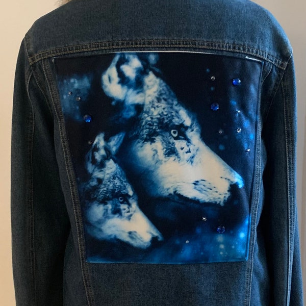 Sherpa Wolf Jacket - Etsy