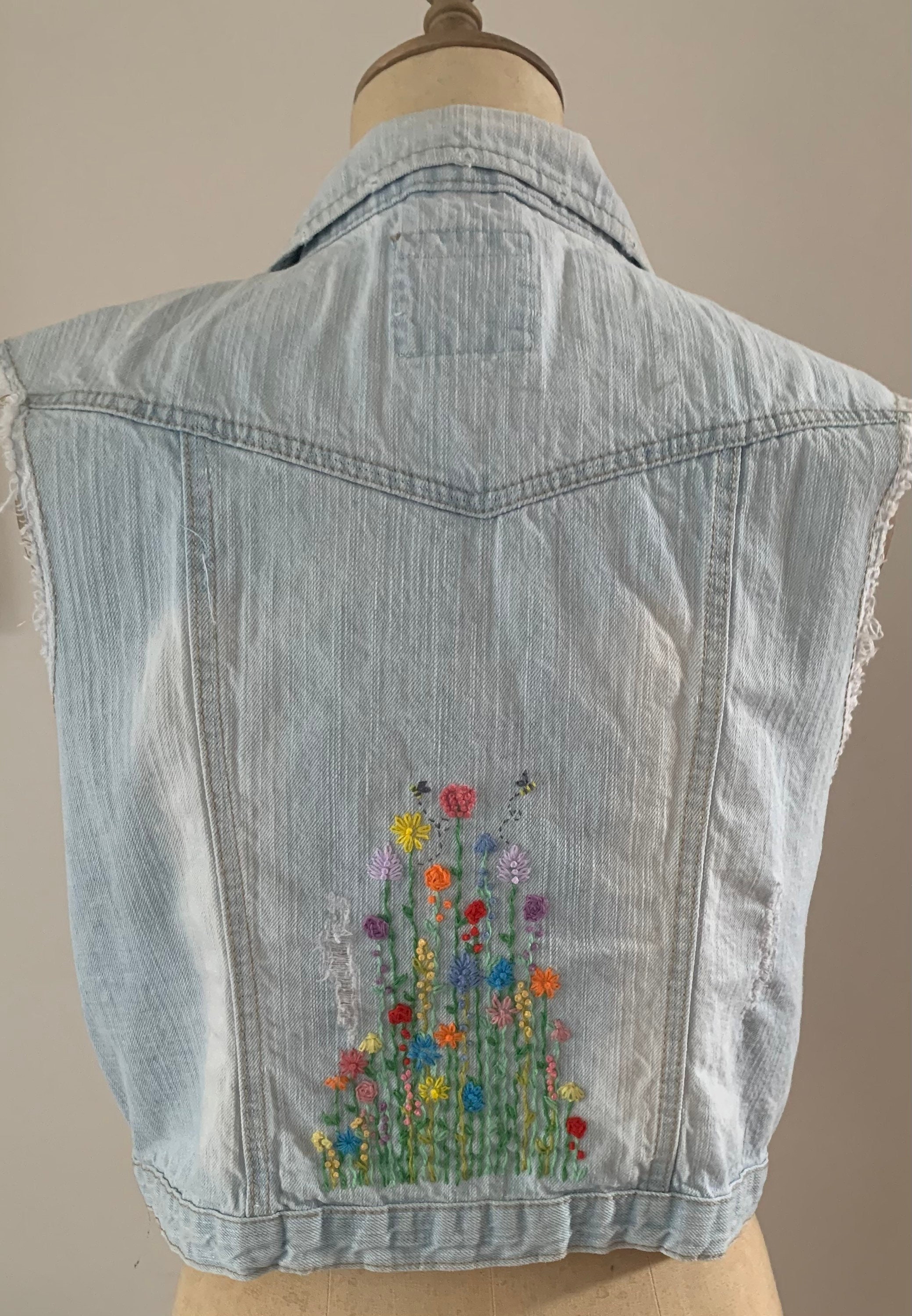 Get Crafty with These Embroidery Designs for Jean Jackets and Elevate ...