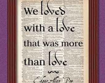 Annabel Lee Print | Etsy