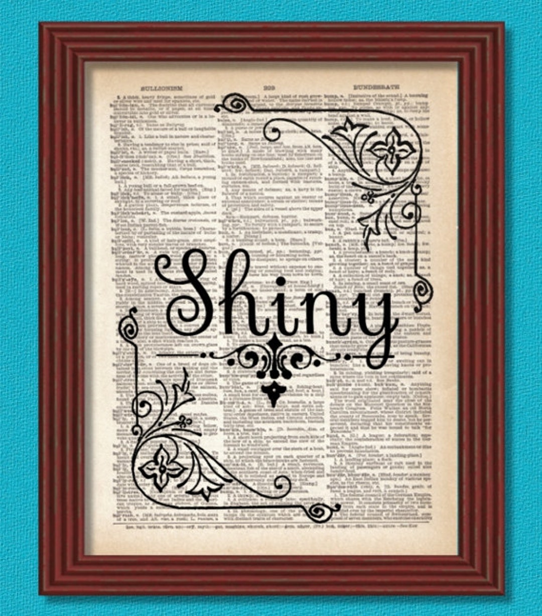 Dictionary Art Print Shiny Page Quote Firefly Serenity Mal Reynolds ...