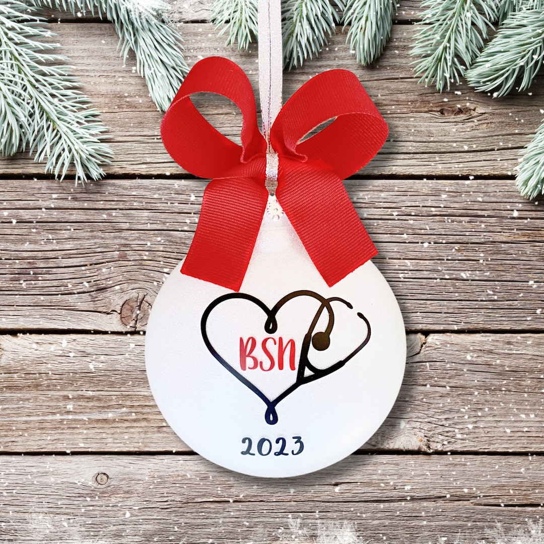 BSN Graduation Gift, Nurse Ornament, Bsn Graduate Gift, BSN to RN Gift ...