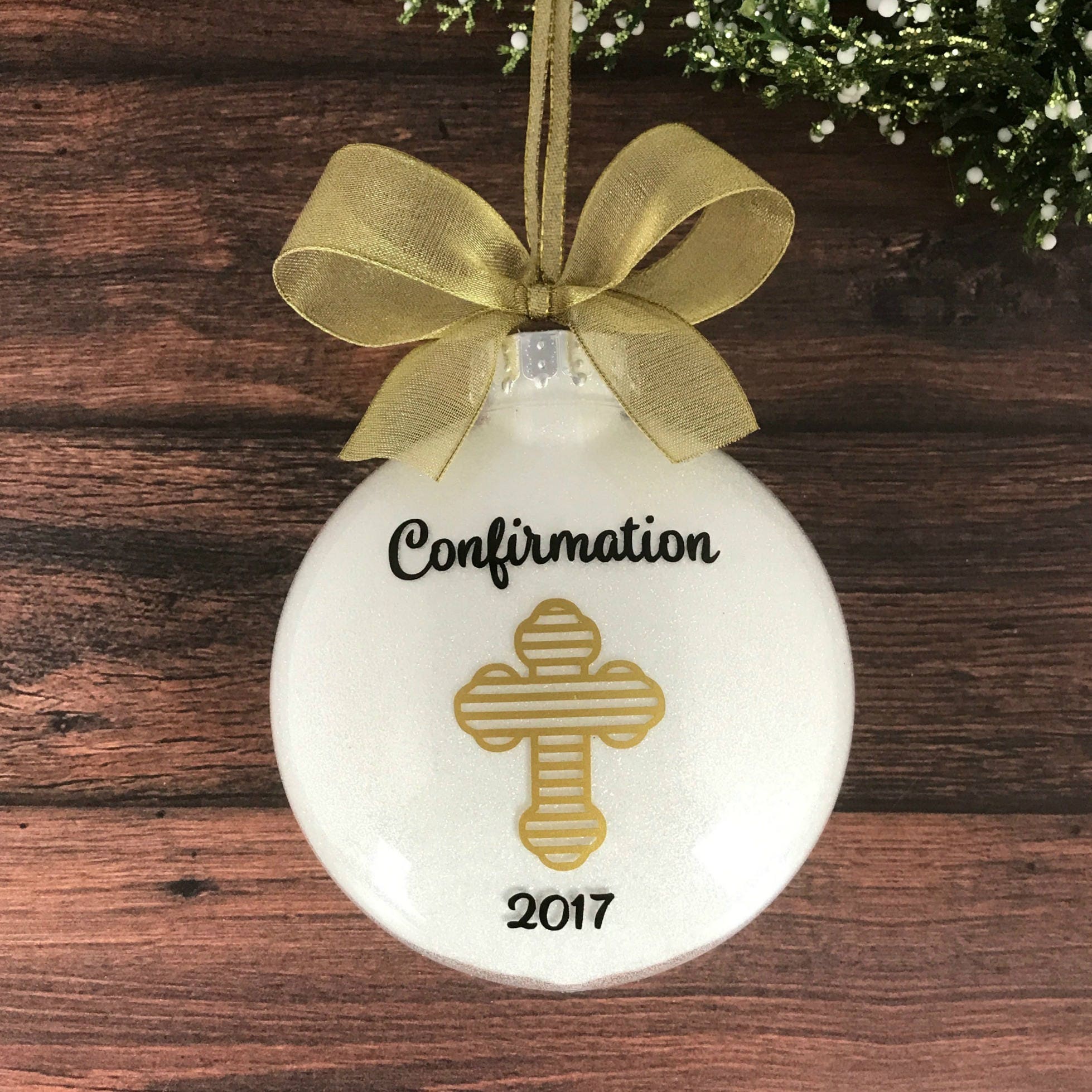 Confirmation Ornament Confirmation Gift Girl Confirmation | Etsy