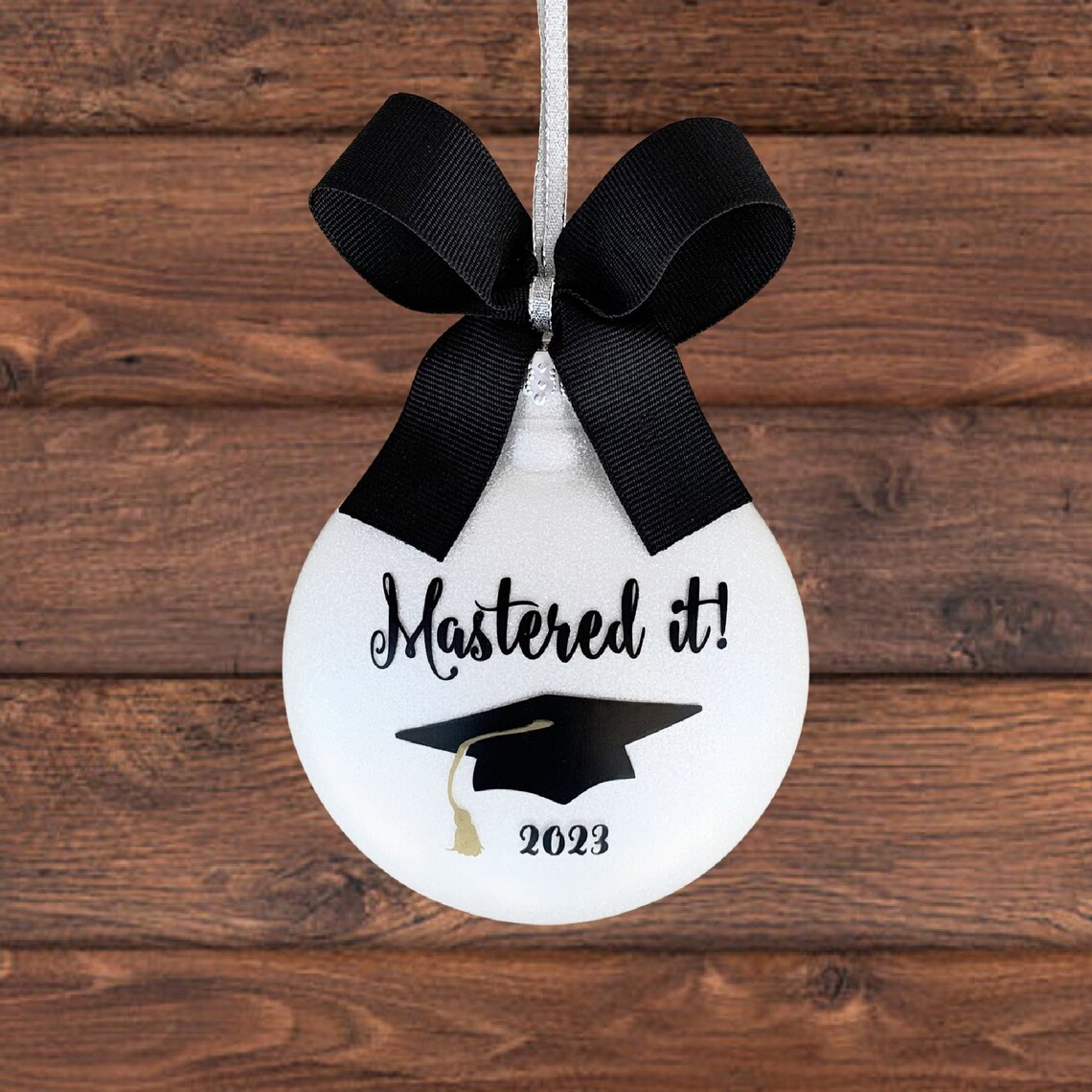 Masters Degree Graduation Gift for Her Graduation Ornament - Etsy