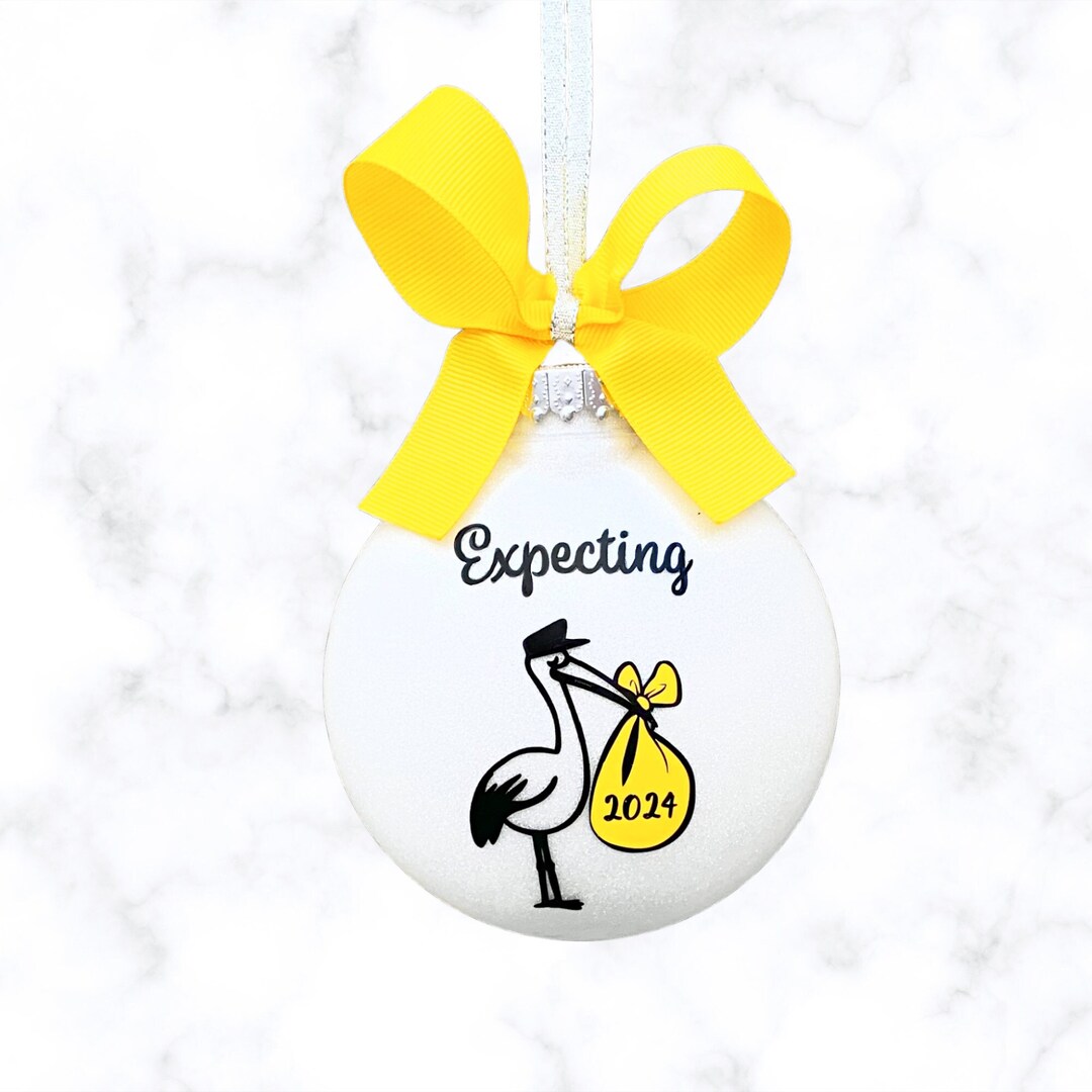 Expecting Ornament Expecting Mom Gift We're Expecting - Etsy