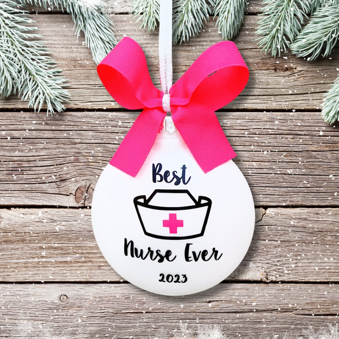 Personalized Nurse Gift Ideas, Nurse Ornament, Gift for Nurse Thank You ...