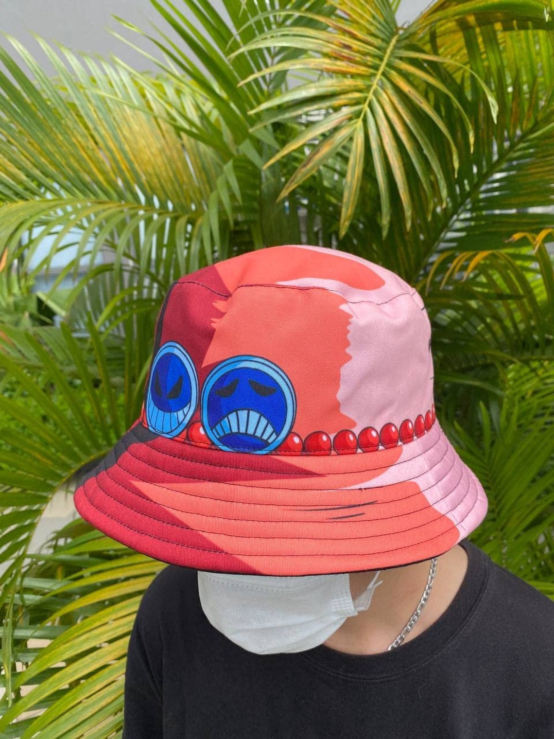 Portgas D. Ace Anime Bucket Hat - Etsy