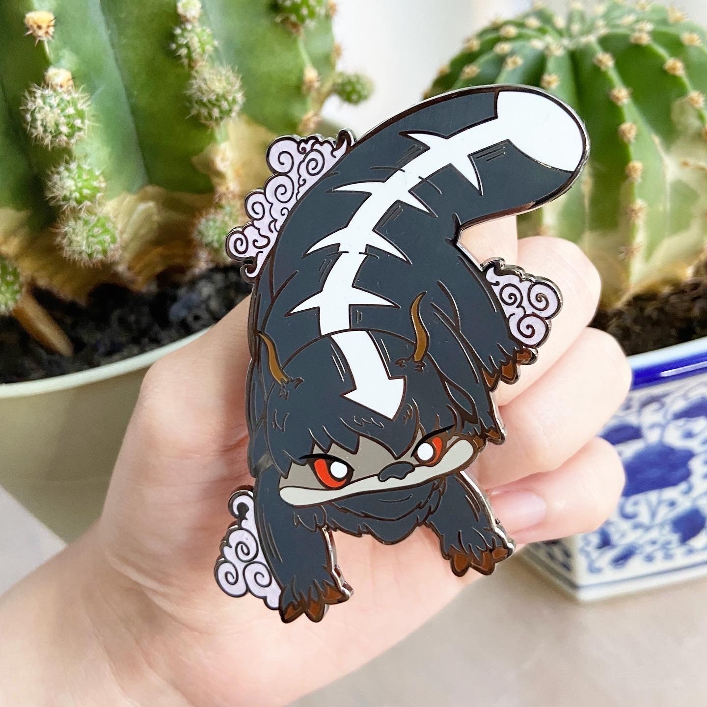 ATLA Appa Flying Bison Enamel Pin - Etsy