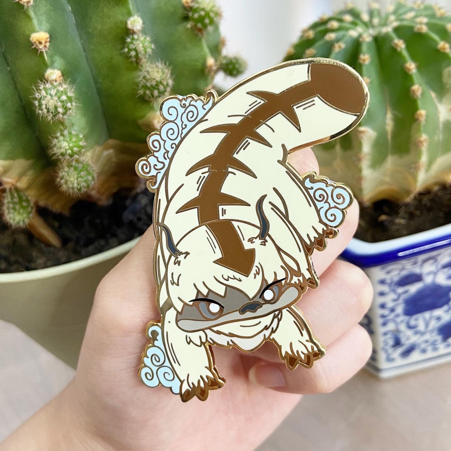 ATLA Appa Flying Bison Enamel Pin - Etsy