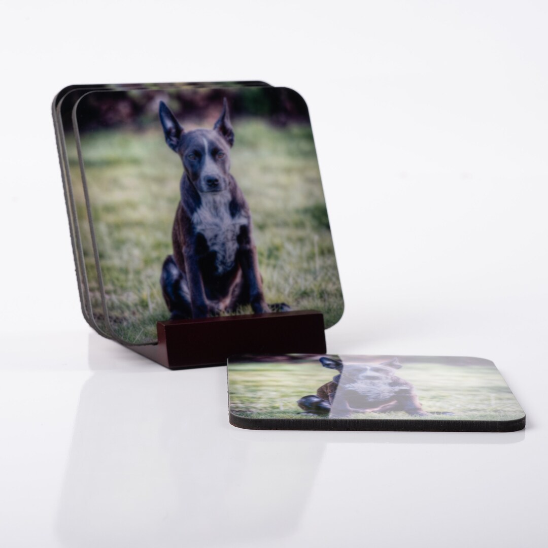 Custom Beverage Coasters, Personalized, Sandstone, Hardboard, Slate ...