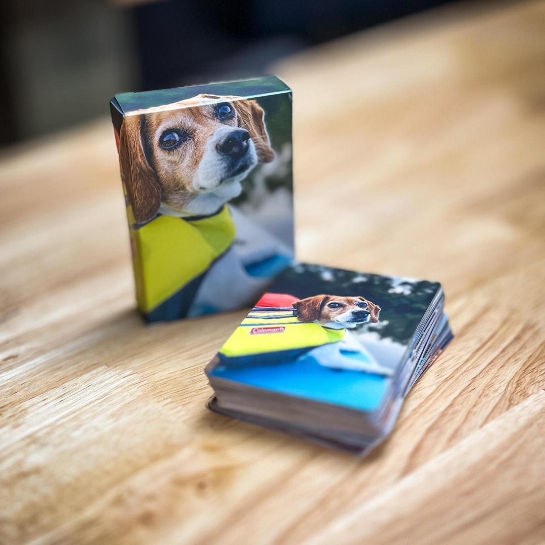Custom Photo Playing Cards: Personalized Card Deck With Box - Etsy