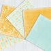 Yellow Blue Digital Paper Pack Instant Download Vintage Bright Sky ...