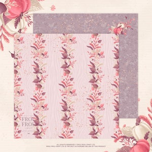 Thanksgiving Paper Pack Fall Digital Paper Pack Pumpkin Spice Planner ...