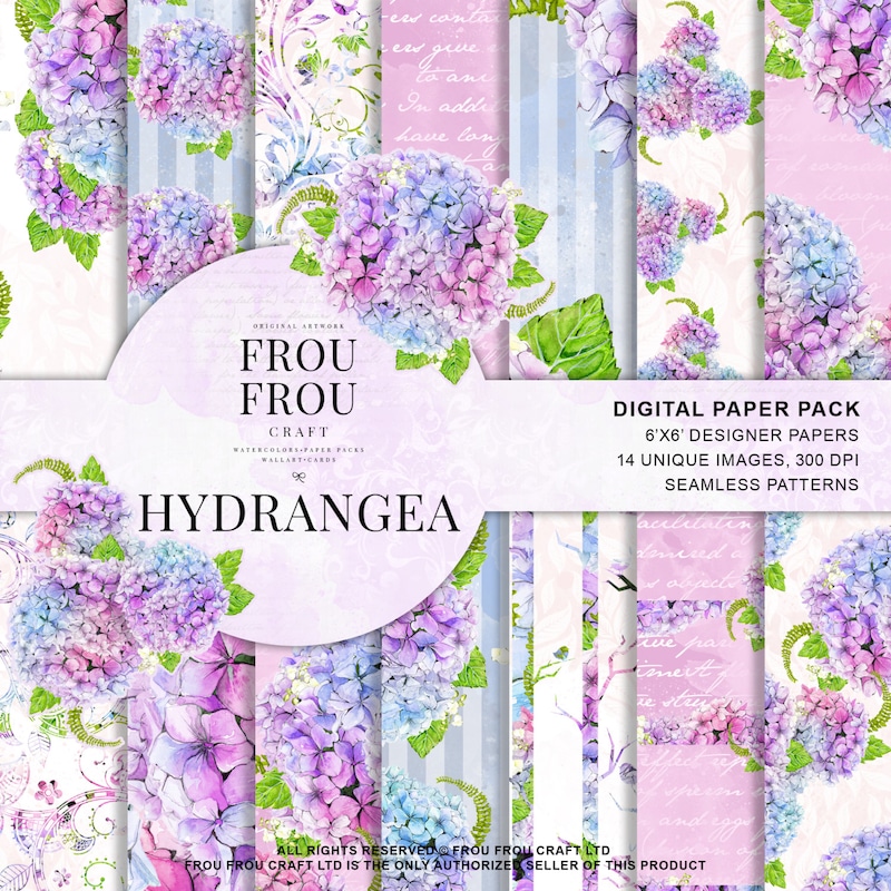 Paper Hydrangea - Etsy