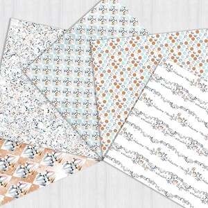 Crystal Marble Digital Paper Pack Watercolor Diamond Gems Crystals ...