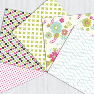 Birds Digital Paper Pack Instant Download Summer Tropical Aloha ...