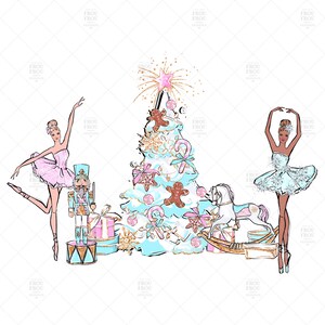The Nutcracker Clipart, Cute Winter Christmas Clip Art, Fashion ...