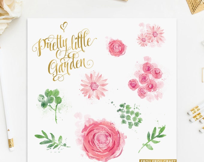 Lotus Digital Paper Pack Seamless Patterns Watercolor Flowers - Etsy