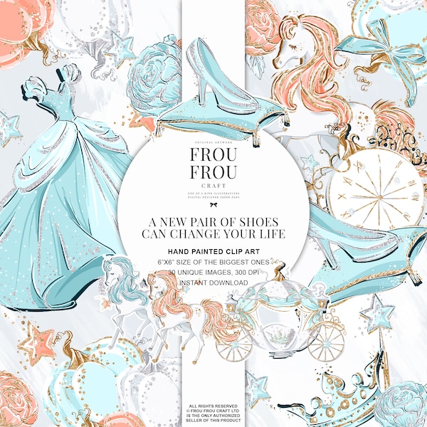 Cinderella Slipper - Etsy