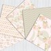 Cute Pink Baby Digital Paper Ballet Digital Hot Air Balloon Nursery ...