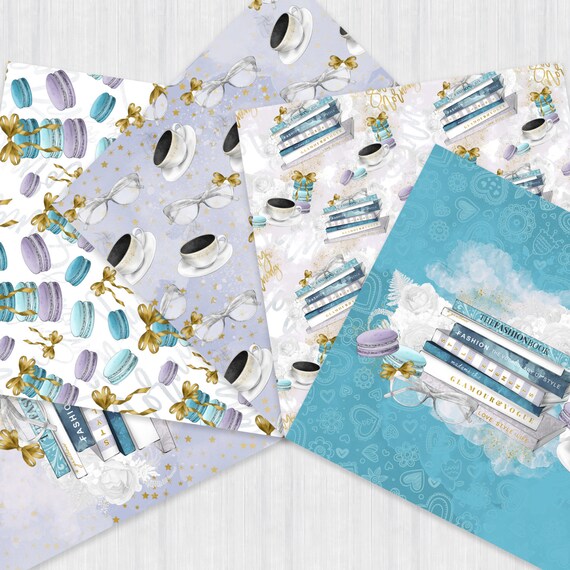 Papercraft Paper, Party & Kids Coffee Paper Pack Pastel School Digital ...