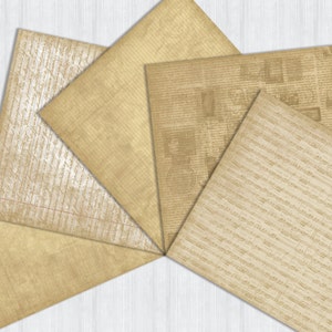 Old Paper Instant Download Vintage Notebook Rustic Notepad Brown ...