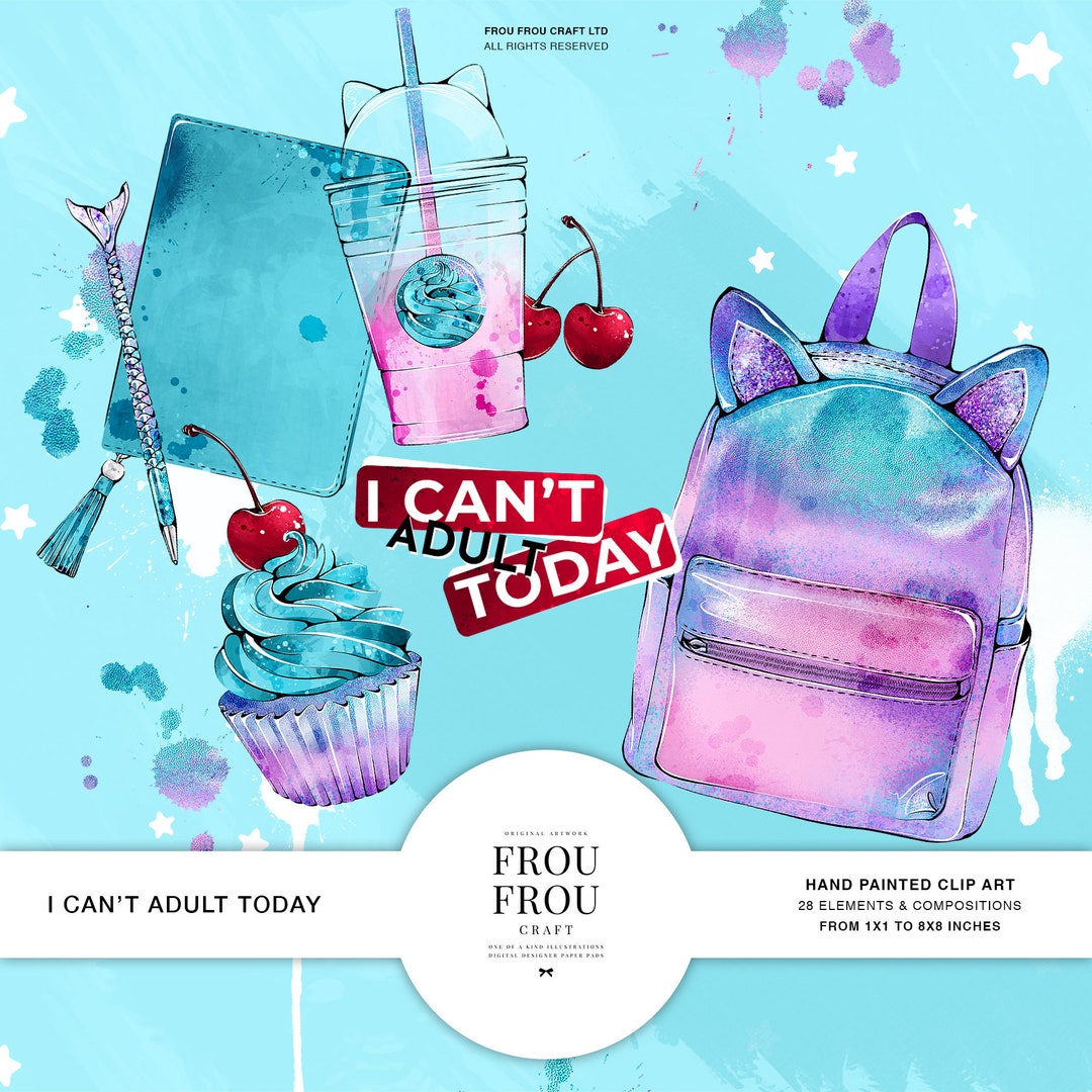 Back to School Clip Art, Unicorn Clipart, Stationary Planner Stickers ...