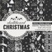Chalkboard Christmas Digital Paper Pack Instant Download Blackboard ...