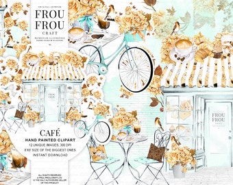 Paris Clip Art Set - Etsy