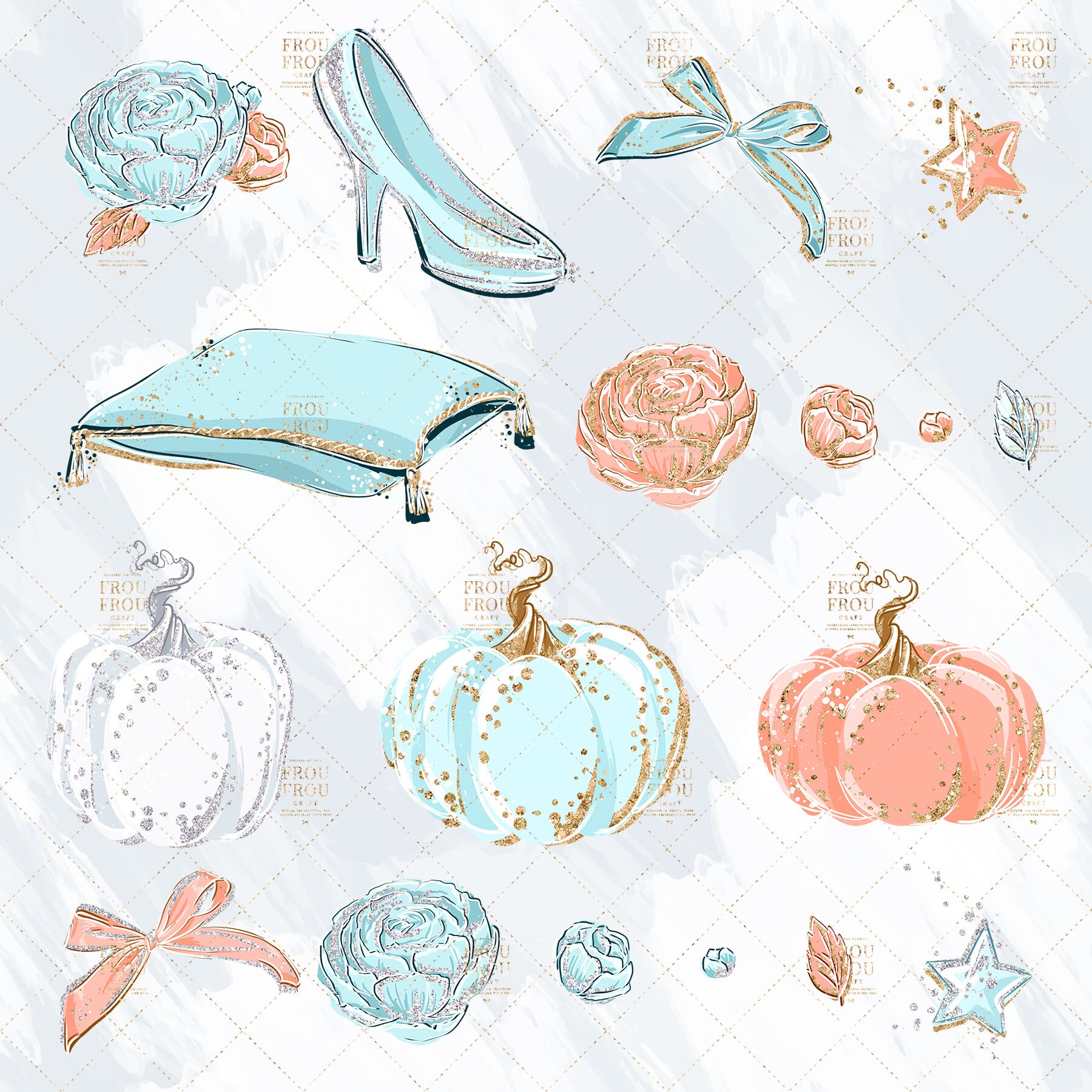 Cinderella Pumpkin Clip Art
