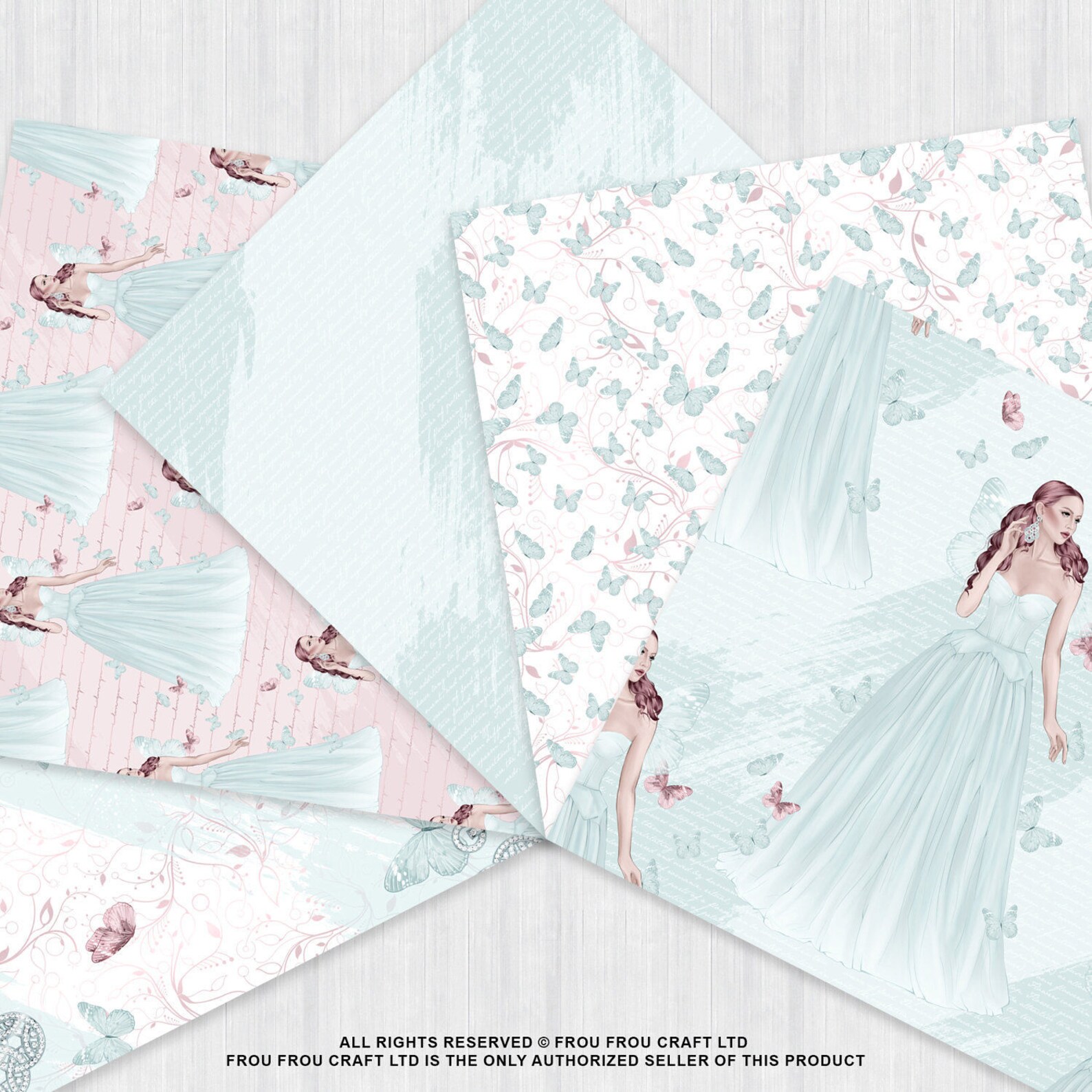 Fairy Paper Pack Princess Digital Paper Pack Fairytale Paper - Etsy