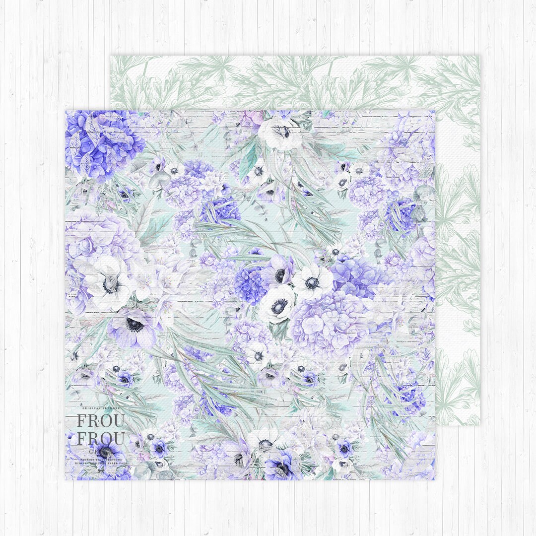 Floral Paper Pack Wedding Planner Stickers Pastel Flowers | Etsy