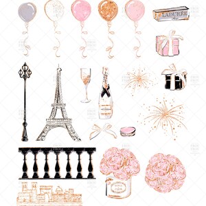 Valentine Clipart Fashion Scene Anniversary Engagement Wedding Gold ...