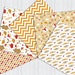 Fall Autumn Digital Paper Pack Instant Download Red Orange Yellow White ...