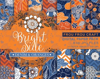 Bright Colors Digital Paper Pack Instant Download Spring | Etsy