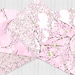 Cherry Blossom Paper Pack Watercolor Floral Digital Backgrounds Sakura ...